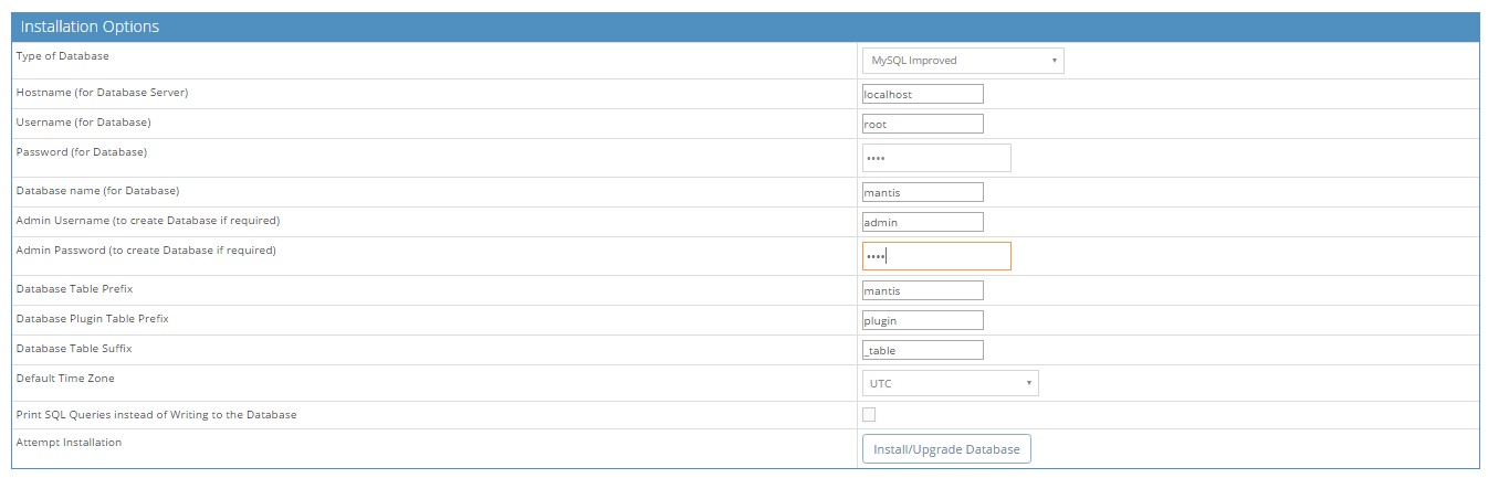 Mantis-Bug-Tracker (Sistema de Gestión de Incidencias ) | Mantis-Bug-Tracker
